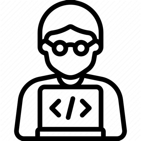 Programmer Programming Code Coding Icon Download On Iconfinder