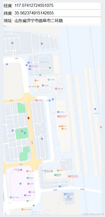 Jquery实现地图坐标拾取和地址模糊查询页面如何进行经纬度获取 Csdn博客