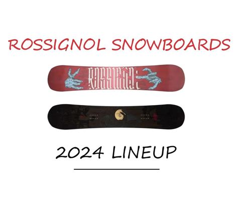 2024 Rossignol Snowboards Overview Snowboarding Profiles