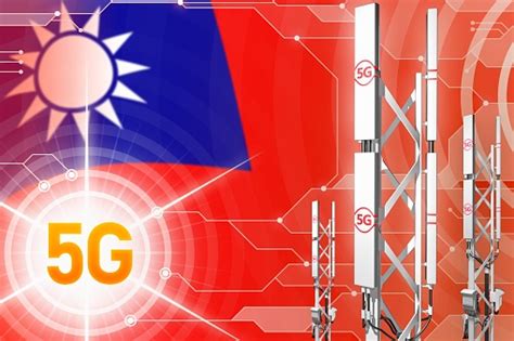 대만 중국 5g 산업 그림 국기와 함께 현대 배경에 큰 셀룰러 네트워크 마스트 또는 타워3d 그림 0명에 대한 스톡 사진 및 기타 이미지 Istock