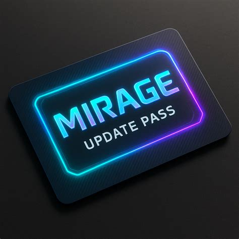 Mirage Update Pass Home Of Fineart