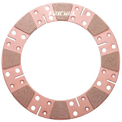 Fricwel Auto Parts Copper Clutch Pad Sintered Racing Disc 8039 Clutch