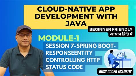 Module 1spring Boot Session 7 Spring Boot Responseentity Controlling Status Code 🔥in