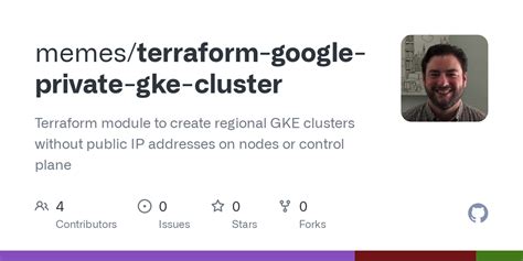 GitHub Memes Terraform Google Private Gke Cluster Terraform Module To Create Regional GKE