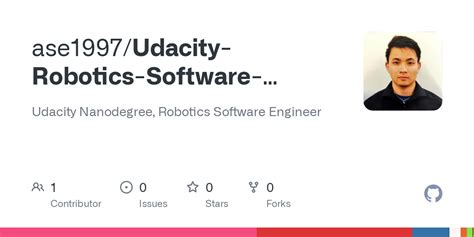 GitHub Ase Udacity Robotics Software Engineer Udacity Nanodegree Robotics Software Engineer