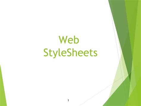 A Quick Guide To Css And Java Script Ppt