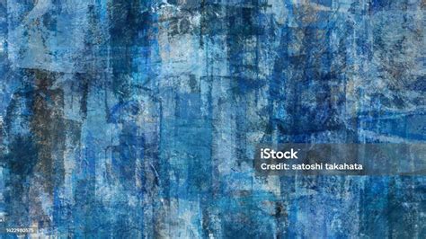 밝은 파란색과 파란색의 거친 페인트 추상적 인 자료 스크래치 그런 지 배경 추상적인에 대한 스톡 벡터 아트 및 기타 이미지