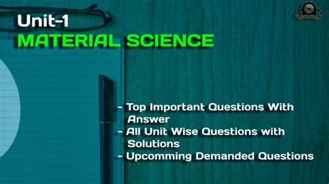 Unit Phase Diagrams In Material Science Important Questions For AKTU B Tech Bachelor Exam