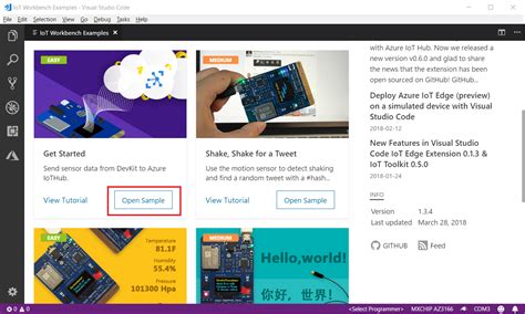 Iot Devkit 到云 将 Iot Devkit Az3166 连接到 Azure Iot 中心 Azure Docs