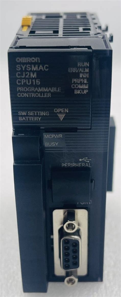 omron cj2m cpu15 cpu unit novus ferro pte ltd