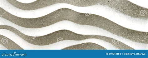 Detailed View Of A Textured Wall With A Repeating Wave Design Stock Illustration Illustration