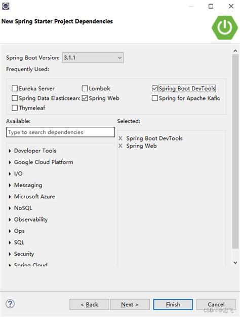 Spring全家桶一：如何创建springboot项目sts创建springboot项目 Csdn博客