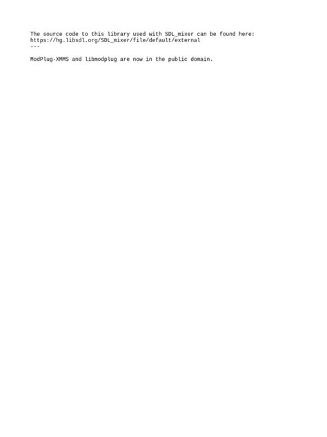 license modplug pdf