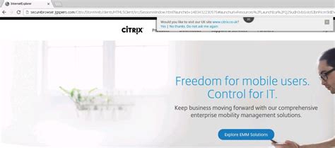 Citrix Secure Browser JGSpiers Com