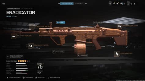 Best TAQ Eradicator loadout in Warzone season 3 - Dot Esports