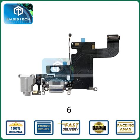 Jual FLEXIBLE KONEKTOR CAS CHARGER FOR IPHONE G ORIGINAL QUALITY Shopee Indonesia