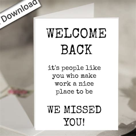 4x6 Welcome Back Coworker Boss School Work Bestie Mate Back To