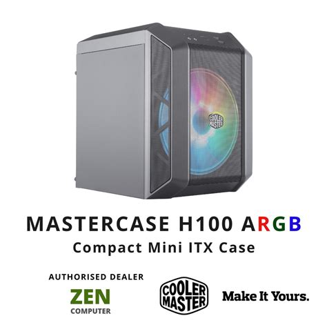 Coolermaster™️ Mastercase H100 Argb Compact Mini Itx Case Itx Shopee Malaysia