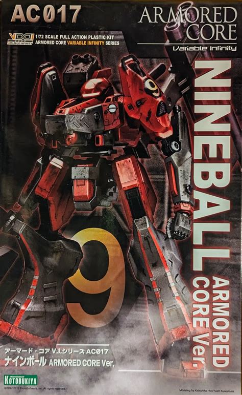 Kotobukiya Ac017 Vi069vi069x Nineball Armored Core Ver 172