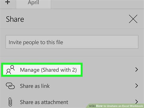 3 Ways To Unshare An Excel Workbook Wikihow
