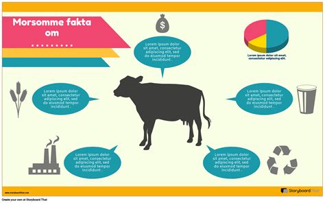 Morsomme Fakta Infografikk Storyboard By No Examples