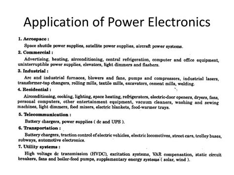 Power Electronics Introduction Ppt