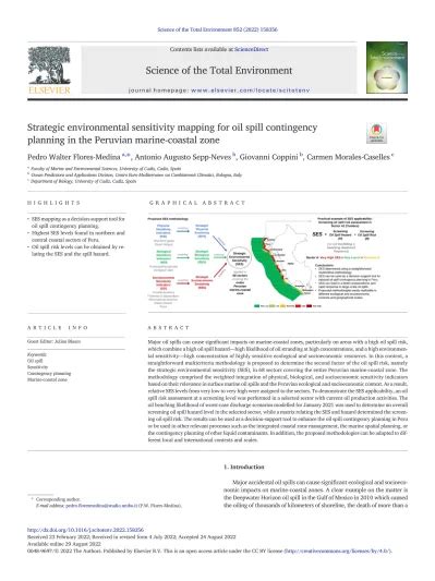 Strategic Environmental Sensitivity Mapping For Oil Spill Contingency Planning In The Peruvian