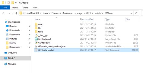 Script Editor Logger GENtools