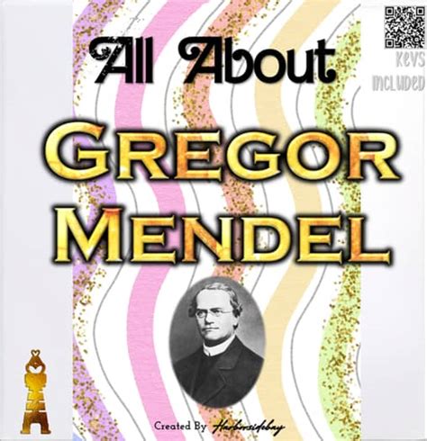 Gregor Mendel Genetics Heredity Biology By Harborsidebay Tpt