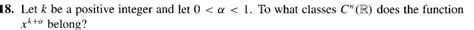 Solved Let K Be A Positive Integer And Let