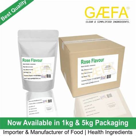 Rose Flavour At Best Price In Ghaziabad By Gaefa Biochem Corporation