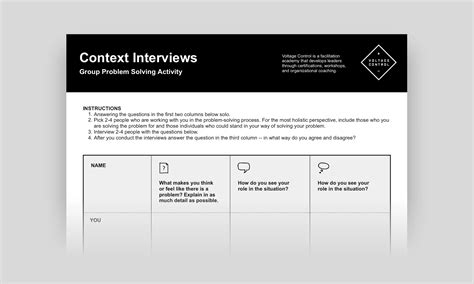 Gps Context Interviews Template Miroverse