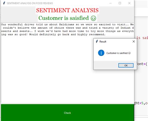 Sentiment Analysis Using Python On Restaurant Reviews Dataset