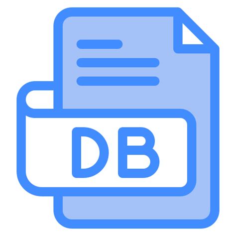 db generic blue icon