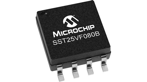 Microchip 8mbit Spi Flash Memory 8 Pin Soij Sst25vf080b 50 4c S2af T Rs