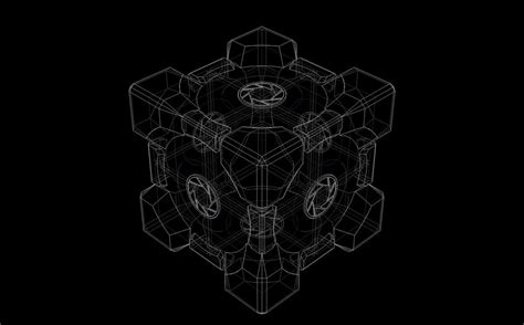 3d Modeled A Storage Cube To Set As My Desktop Background Rportal