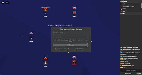Constant Text Chat Warnings Triggered Incorrectly When Filtering Non
