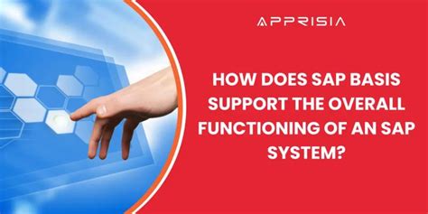Apprisia Consulting Llp On Linkedin How Does Sap Basis Support The Overall Functioning Of An