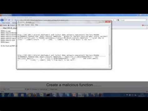 Hacking Oracle From Web Part 2 NotSoSecure