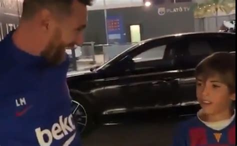 El increíble video de Messi con una familia que se hizo viral internet