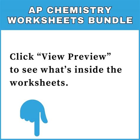 Ap Chemistry Unit 1 Atomic Structure And Properties Worksheets Bundle