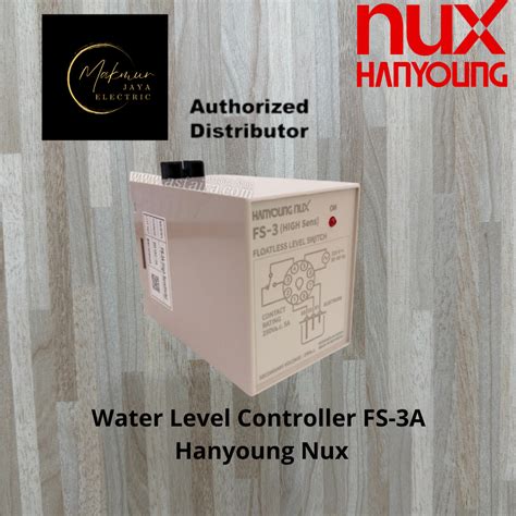 Jual Water Level Controller Hanyoung Nux Fs 3a Floatless Level Switch Sensor Ketinggian Air