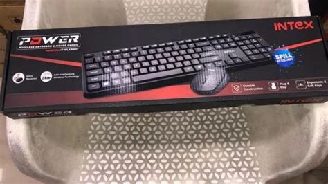 Intex Wireless Keyboard Mouse Combo At ₹ 650piece Keyboard Mouse
