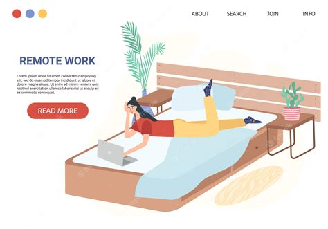 Premium Vector Remote Work