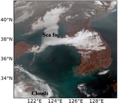Figure 1 From Sea Fog Detection Based On Normalized Difference Snow