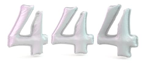 번호 4 디지털 기호입니다 배경에 풍선 흰색 풍선입니다 3d 3차원 형태에 대한 스톡 사진 및 기타 이미지 3차원 형태 4가지 개체 개체 그룹 Istock