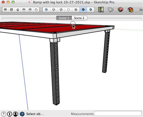 Making Extendable Legs Animate SketchUp SketchUp Community