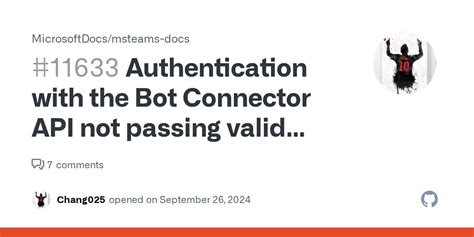 Authentication With The Bot Connector Api Not Passing Valid Keyid