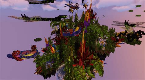 Glorious Nature Minecraft Floating Island Uknownymous