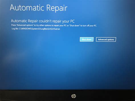 Help Computer Stuck In Repair Loop —————————————————— I Could
